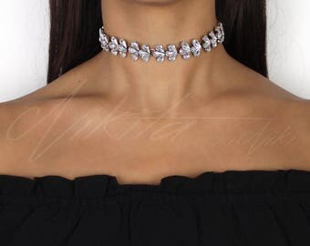 Clear choker | Etsy
