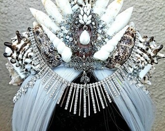 Shell crown | Etsy