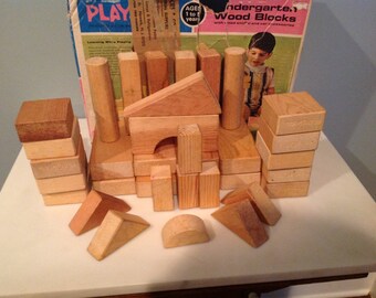 Vintage wood toys | Etsy