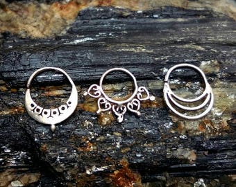 Fake septum ring | Etsy