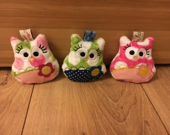 Owl keychain | Etsy