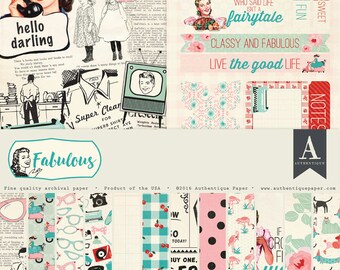 Retro scrapbook | Etsy