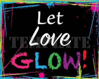 Let love glow | Etsy