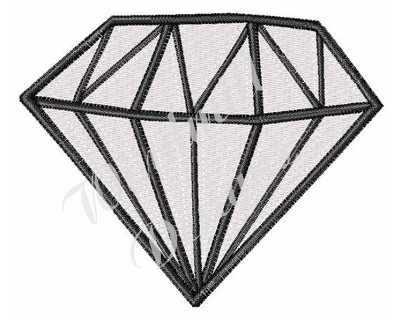 Diamond Machine Embroidery Design