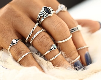 Midi ring set | Etsy