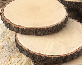 Round wood slab | Etsy