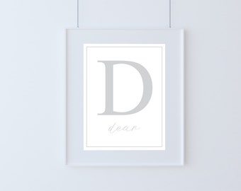 Dear baby letter | Etsy