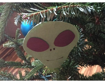 Alien ornament | Etsy