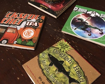 Craft beer coasters | Etsy