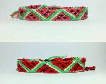 Watermelon bracelet | Etsy