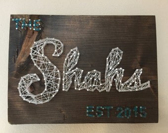 String art word | Etsy