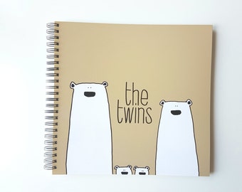 Twin memory book | Etsy