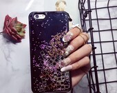Glitter phone case | Etsy