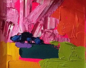 Lace Collar knitting pattern Raspberry Ripple design