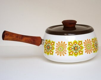 Retro fondue pot | Etsy