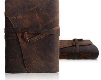 Leather sketchbook | Etsy