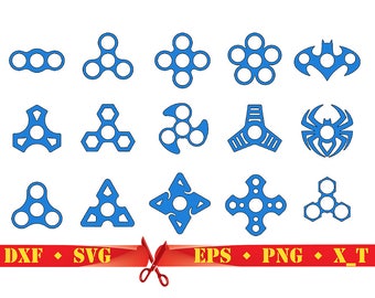 Fidget spinner svg | Etsy