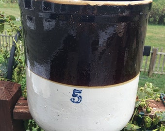 Crock planter | Etsy