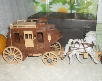 Toy stagecoach | Etsy
