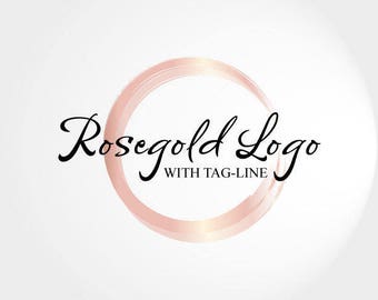 Rose gold logo | Etsy