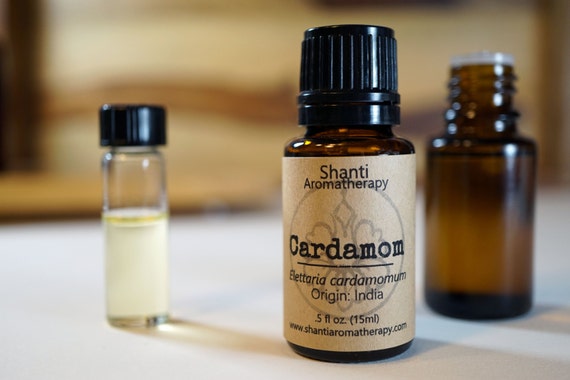 Cardamom Essential Oil Cardmom Oil by ShantiAromatherapy on Etsy