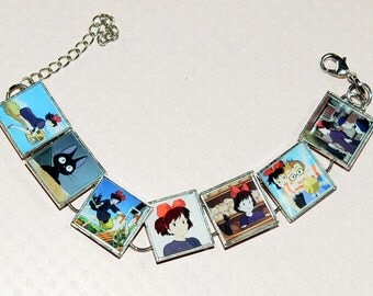 Anime charm bracelet | Etsy