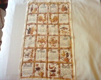 1963 calendar | Etsy