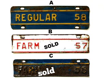 License plate topper | Etsy