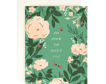 Nice to meet you | Etsy