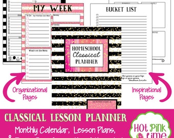 Homeschool planner | Etsy