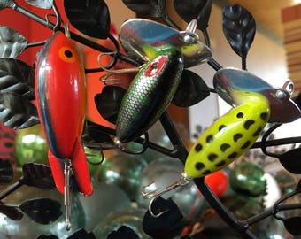 Fishing Hat Alphabet Applique in 5 Sizes Cattails Fishing