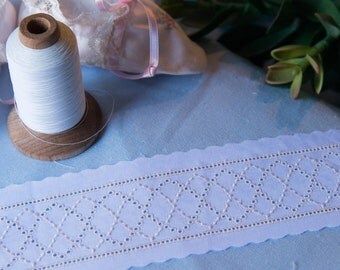 Swiss embroidery | Etsy