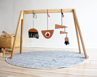 Wooden baby gym | Etsy