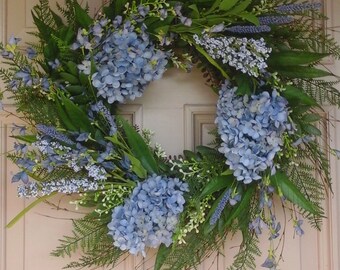 Spring lilac wreath | Etsy