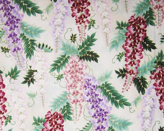 Wisteria fabric | Etsy