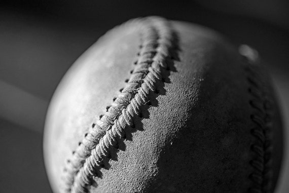 Baseball Still Life Baseball Print Baseball Photography