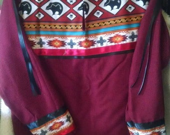 Native ribbon shirt | Etsy
