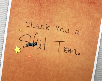 Sarcastic thank you | Etsy