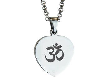 Om symbol necklace | Etsy