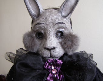 Bunny mask | Etsy