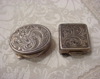 Silver snuff box | Etsy