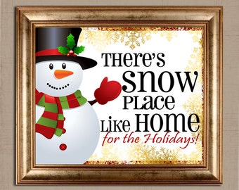 Snow place like home | Etsy