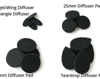 Natural Felt Diffuser Replacement Pads 1.25 inch 35%