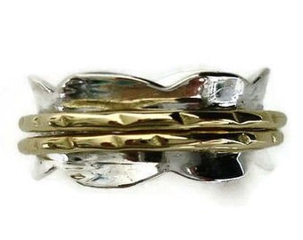 Narrow spinner ring | Etsy