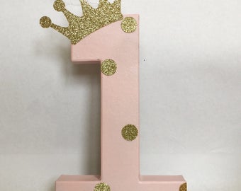 Stand up numbers | Etsy