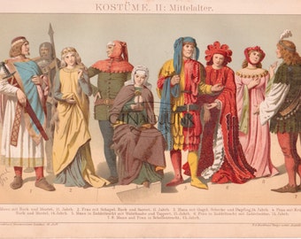 Medieval clothes | Etsy