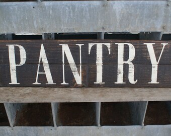 Pantry sign | Etsy