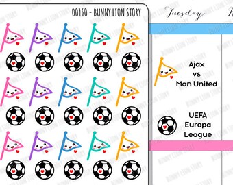 Kawaii football | Etsy