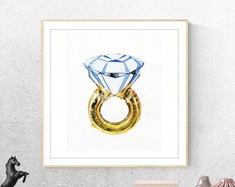 Engagement ring pop | Etsy