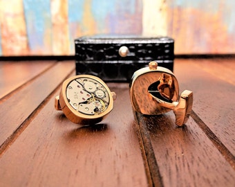 Luxury cufflinks | Etsy